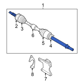Nissan OEM Driveline & Axle Parts | Hubs, CV-Joints — CARiD.com