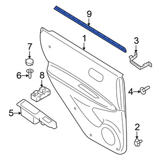 Nissan Rogue Replacement Window Seals — CARID.com