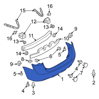 Nissan Rogue Replacement Front Bumpers & Components — CARiD.com