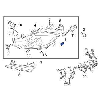 Nissan Murano OEM Headlights - Factory Headlights | CARiD