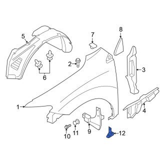 Nissan Murano Replacement Fender Moldings & Trim | CARiD