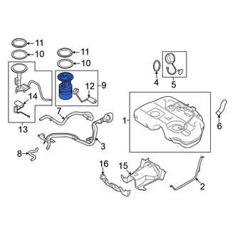 Nissan Murano OEM Fuel System Parts | Pumps, Lines — CARiD.com