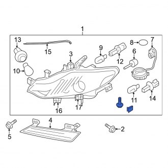 Nissan Murano OEM Headlights - Factory Headlights | CARiD