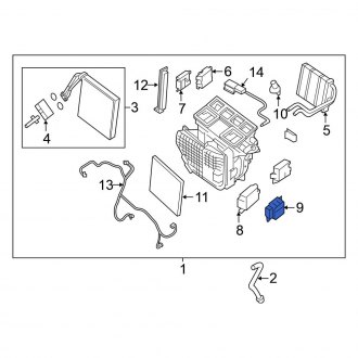 Nissan Pathfinder Heater Control Valves | CARiD