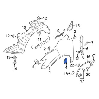 Nissan OEM Doors & Parts - Shells, Panels, Armrests | CARiD