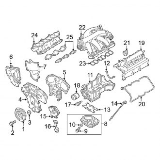 2022 Nissan Murano Engine Oil Pumps & Parts — CARiD.com