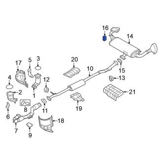 Nissan Z OEM Exhaust Parts | Systems, Tips, Pipes — CARiD.com