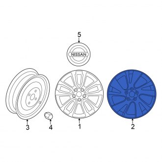 Nissan OE™ Factory Wheels - CARiD.com