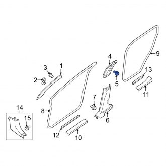 Nissan Altima Interior Brackets & Hardware — CARiD.com