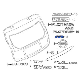 Nissan Murano Logos — CARiD.com