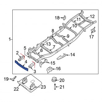 Nissan OE™ Chassis Frames & Body | CARiD