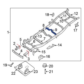 Nissan Titan Chassis Frames & Body Parts — CARiD.com