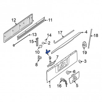 Nissan Titan Trunk & Tailgate Hinges | CARiD