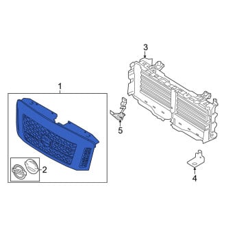 Nissan Titan Replacement Grille Assemblies | CARiD