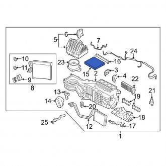Nissan Frontier OEM A/C & Heating Parts | Systems, Compressors — CARiD.com