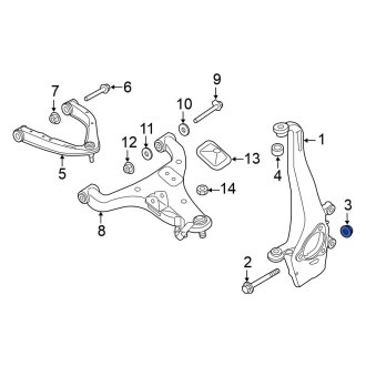 Nissan Frontier Steering Knuckles, Spindles & Components — CARiD.com