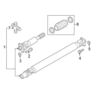 2017 Nissan Titan XD OEM Driveline & Axle Parts - Hubs | CARiD