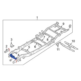 Nissan Titan XD Replacement Chassis Frames & Rails - CARiD.com