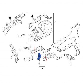 Nissan Sentra Replacement Chassis Frames & Rails - CARiD.com