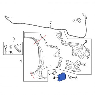Nissan Juke OEM Quarter Panels & Parts - Rear & Front | CARiD