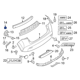 Nissan Ariya OEM Exterior & Body Parts — CARiD.com
