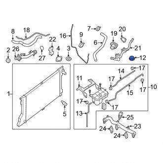 Nissan 350Z Replacement Coolant Tanks & Components – CARiD.com