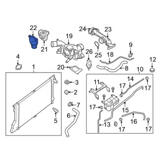 Nissan Armada OEM Engine Cooling Parts | Radiators, Fans — CARiD.com