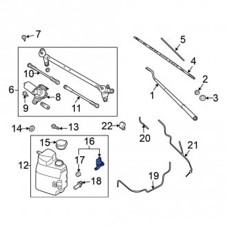 Nissan Armada Windshield Washer Pumps | CARiD