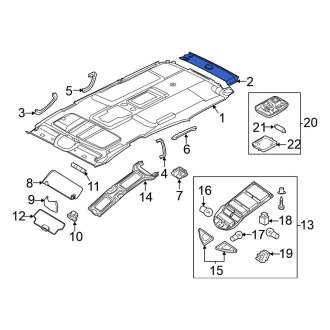 Nissan Armada Roof Seals & Moldings — CARiD.com