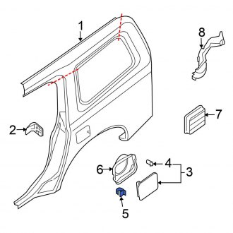 Nissan Pathfinder OEM Quarter Panels & Parts - Rear & Front | CARiD