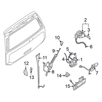 Nissan OEM Quarter Panels & Parts | Rear & Front — CARiD.com