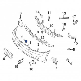 Nissan 350Z Bumper Brackets & Hardware | Front, Rear — CARiD.com