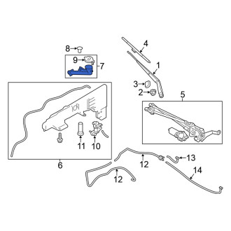 Nissan Armada Windshield Washer Tanks & Parts — CARID.com