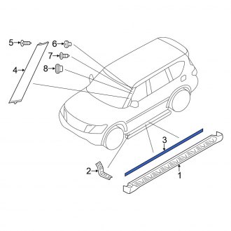 Nissan Replacement Rocker Panels - Full, Inner, Outer | CARiD