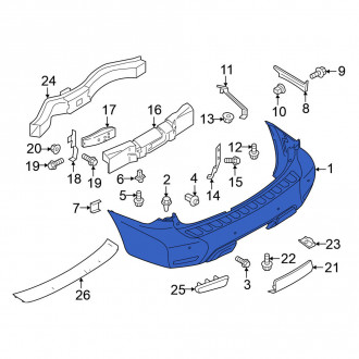 Nissan Armada Replacement Front Bumpers & Components | CARiD
