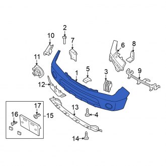 Nissan Frontier Replacement Front Bumpers & Components | CARiD