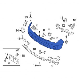 Nissan Frontier OEM Bumpers | Genuine Front & Rear Bumpers — CARiD.com