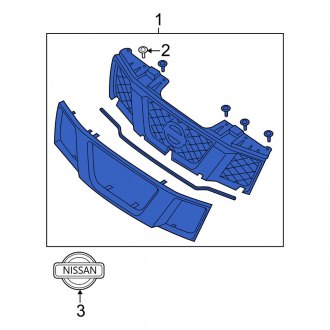 Nissan Frontier Replacement Grilles - Moldings, Brackets | CARiD