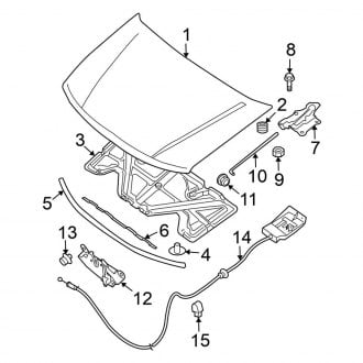 2021 Nissan Frontier Under Hood Insulations - Pads, Liners | CARiD