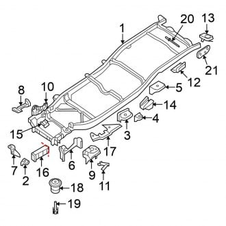 2005 Nissan Frontier OEM Chassis Frames & Body Parts | CARiD