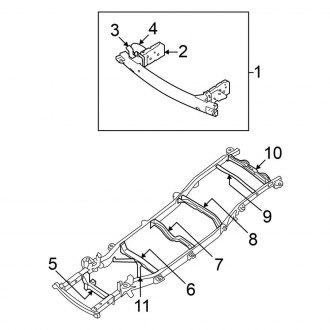 2021 Nissan Frontier Chassis Frames & Rails | CARiD