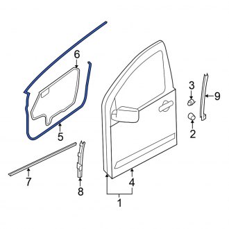 Nissan Door Seals & Weatherstripping – CARiD.com