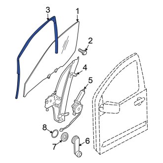 Nissan Xterra Replacement Window Seals | CARiD