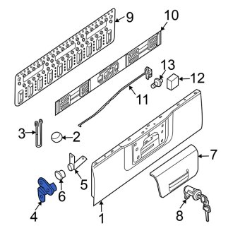 Nissan Frontier Trunk & Tailgate Hinges — CARID.com