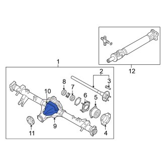 Nissan Frontier Differential Covers - Gaskets, Bolts, Plugs | CARiD