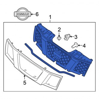 Nissan OE™ Replacement Grilles | CARiD