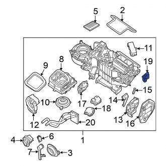Nissan Frontier Heater Control Valves — CARiD.com