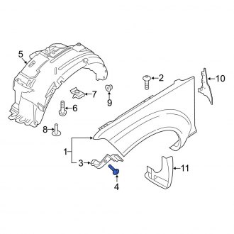 Nissan Pathfinder OEM Fenders | Factory Front & Rear Fenders — CARiD.com