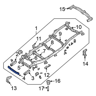 Nissan Frontier Replacement Chassis Frames & Rails - CARiD.com
