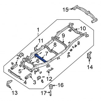 Nissan Frontier Replacement Chassis Frames & Rails | CARiD